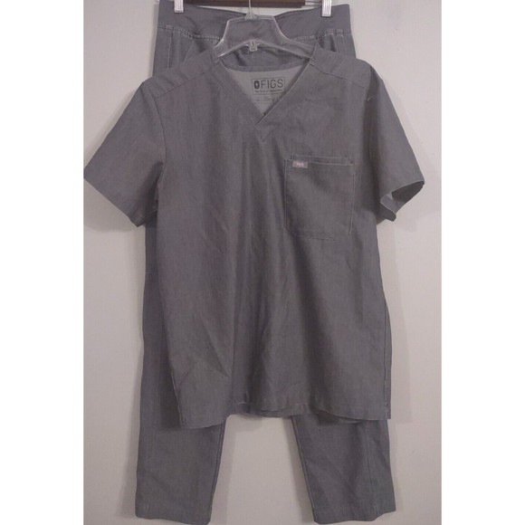 Figs | Other | Figs Technical Collection Womens Gray Scrub Set Size ...